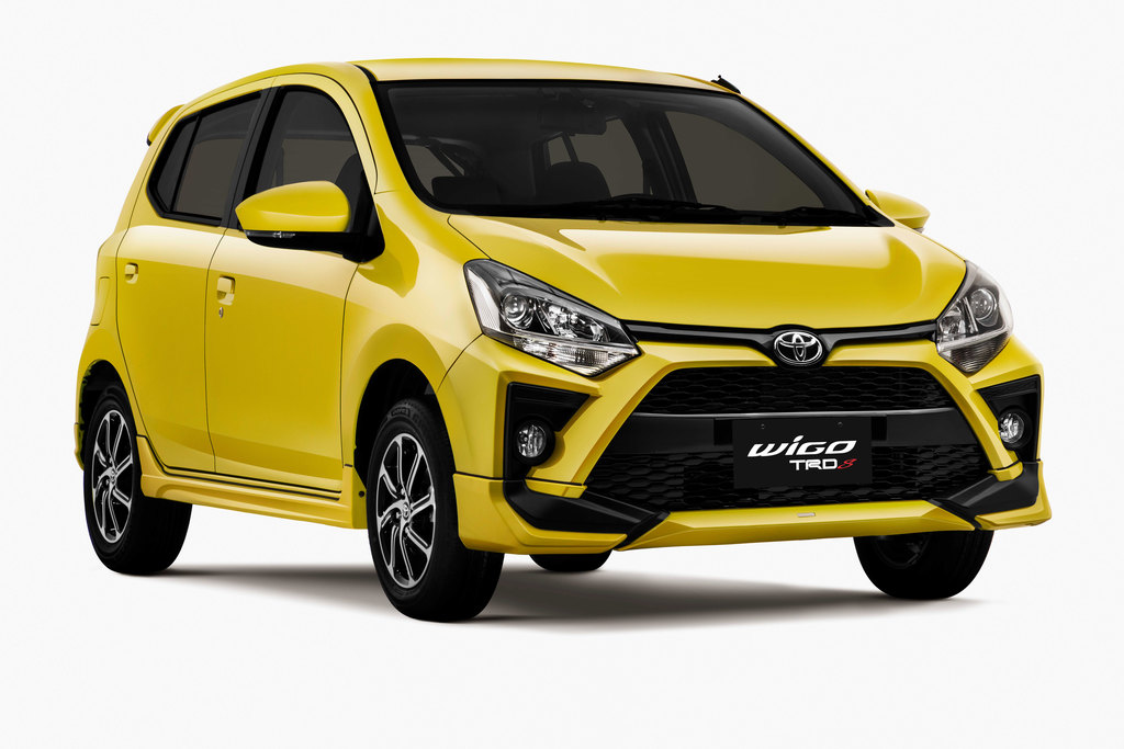 LOOK: The Toyota Wigo TRD S in Yellow SE - Inquirer Mobility