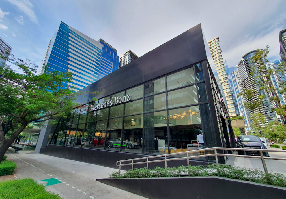 Mercedes-Benz finds a new home in BGC - Inquirer Mobility