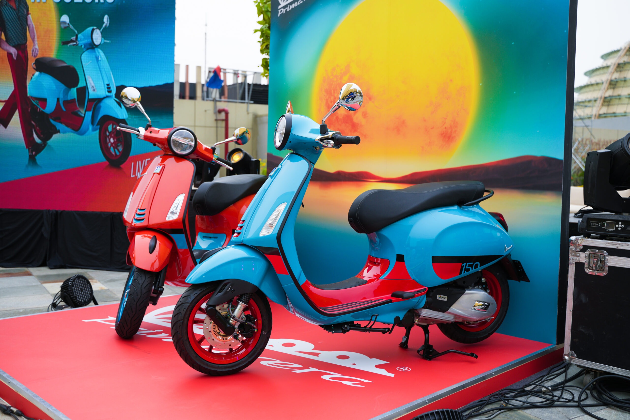 A colorful Vespa summer vibe - Inquirer Mobility