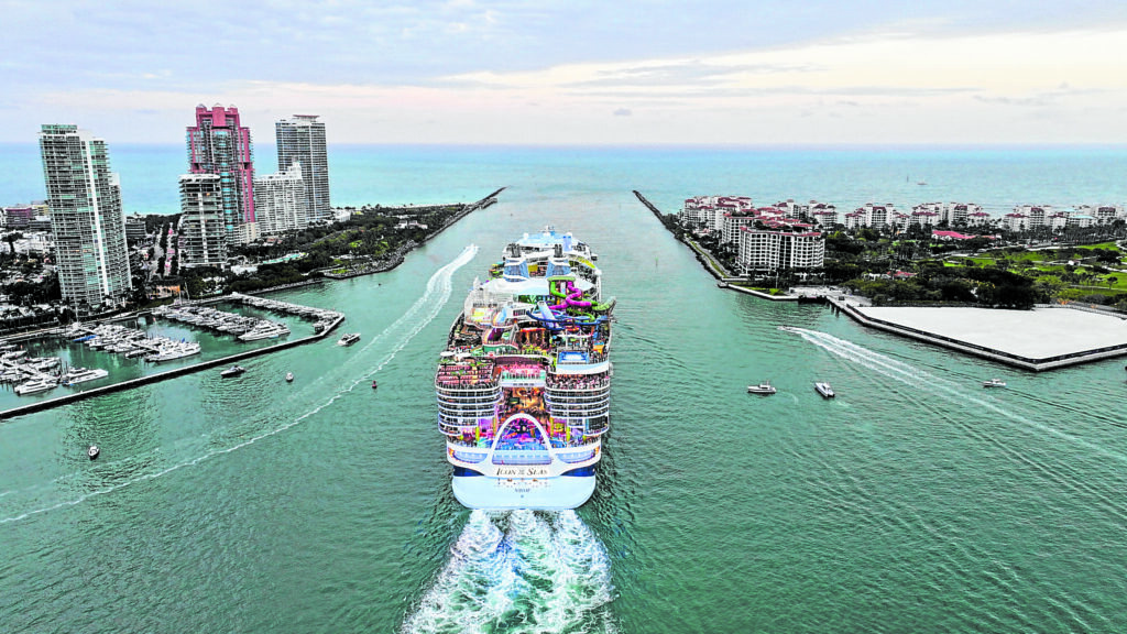 World’s largest cruise ship, longer than the Eiffel Tower, sets sail ...