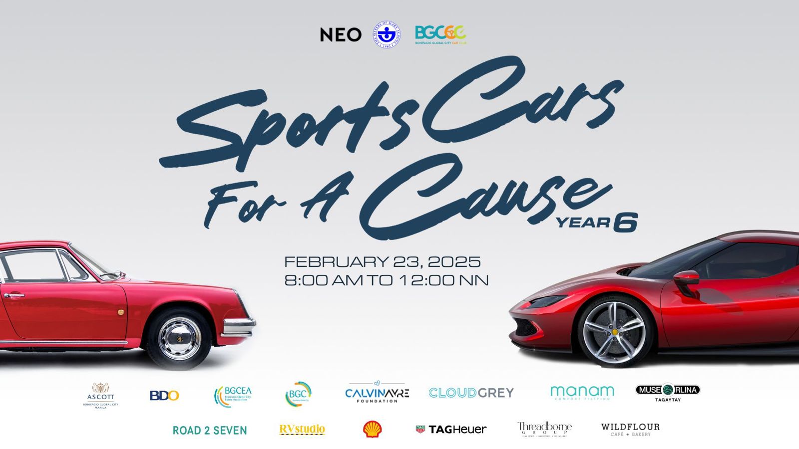 6th Sports Cars for a Cause to gather over 200 cars in BGC - Inquirer ...